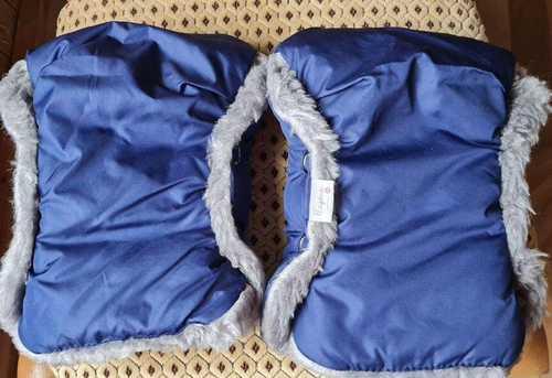 Муфта-рукавички для коляски (натуральная шерсть)