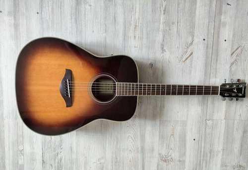 Продам гитару yamaha FG-TA Brown Sunburst