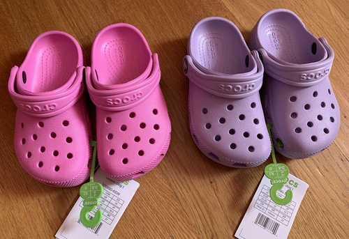 Новые сабо crocs c9 евр 25-26 оригинал