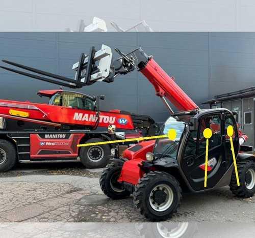 Стекло для Manitou mltx 625-75 LSV