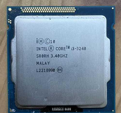 Процессор Intel core i3-3240 3,4 GHZ