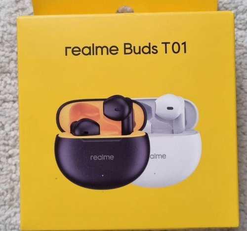 Беспроводные наушники Realme buds t01