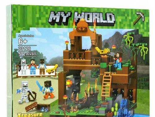 Конструктор Алмазный замок Micro World Майнкрафт 5