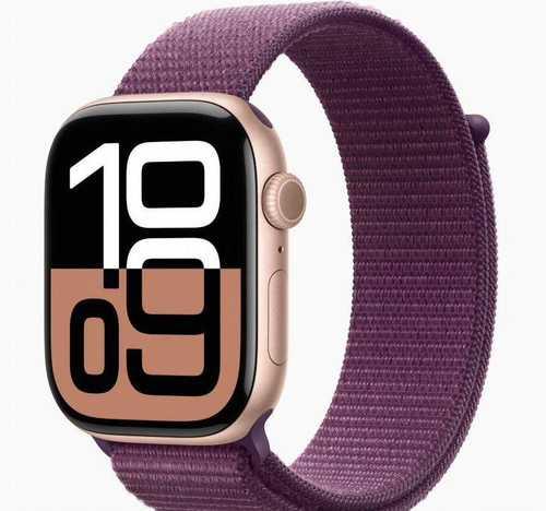 Смарт часы apple watch series 10 42mm rose gold