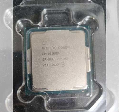 Процессор intel core i3 10100f в коробке