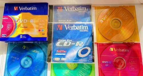 CD-R, DVD-R Verbatim, TDK, Smartbuy, Mirex