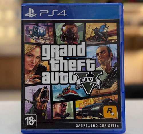 Игра для PS4 GTA 5