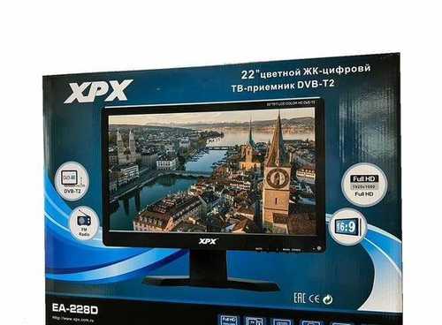 Цифровой телевизор XPX EA-228D 22" DVB-T2 Новый