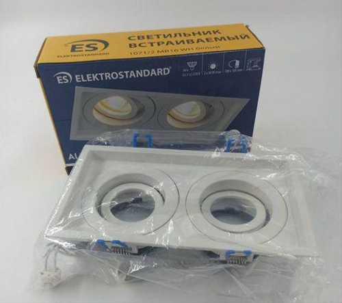 Светильник elektrostandard 1071/2 mr16 wh