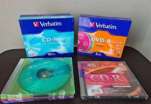 Диски CD-R, DVD-R