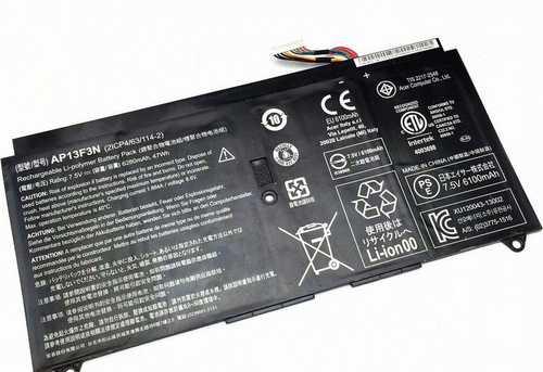 Аккумулятор для Acer S7-392 (7.5V 6280mAh) ORG p