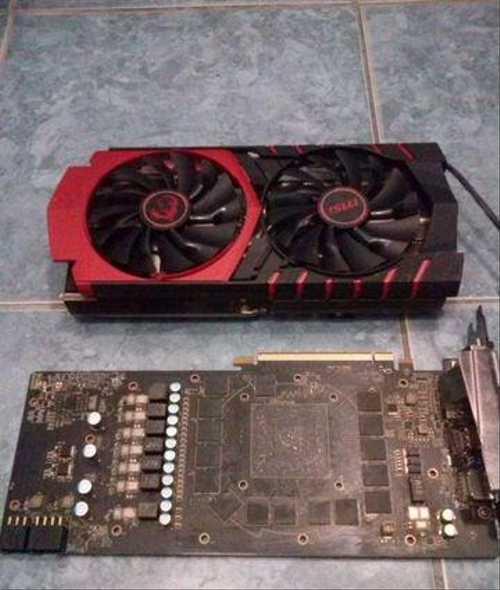 Видеокарта R 390X MSI на 8 gb