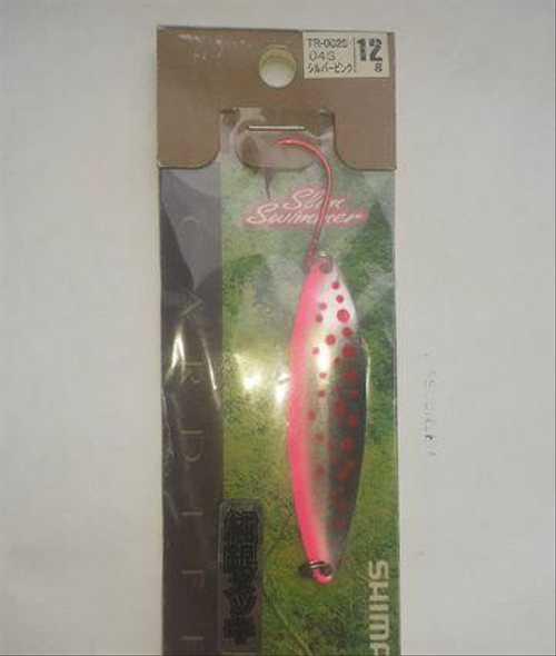 Блесна shimano.slim swimmer.made IN japan