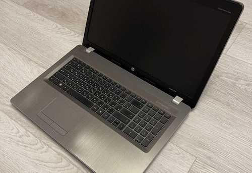 Металлический ноутбук HP 17.3 i7 radeon 8gb ssd