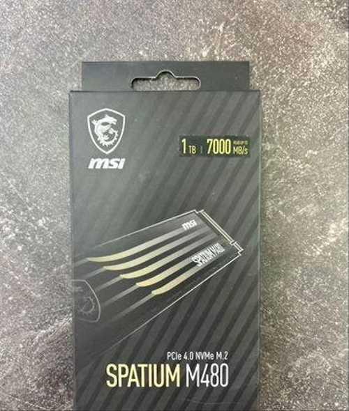 SSD M.2 MSI spatium M480, 1Tb