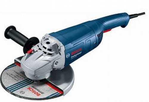 Угловая шлифовальная машина bosch GWS 2200, синий