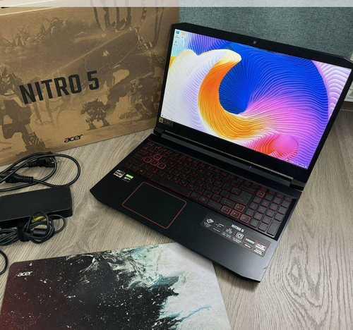 Ноутбук Acer Nitro 5 (Ryzen 5 4600H/1650ti/16gb)