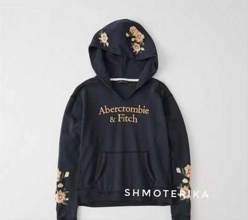 Abercrombie Fitch толстовка женская с вышивками