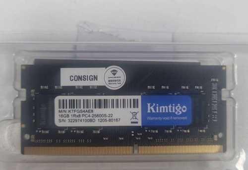 Оперативная память SO-dimm DDR4 16Gb Kimtigo