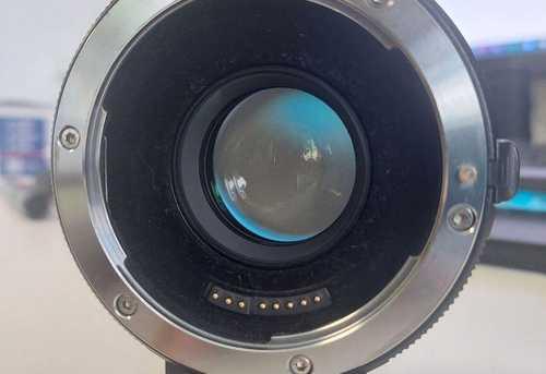 Metabones speed booster XL (EF-MFT)