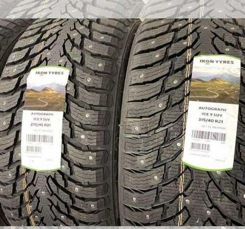 Ikon Tyres Autograph Ice 9 SUV 275/45 R21 и 315/40 R21 115T