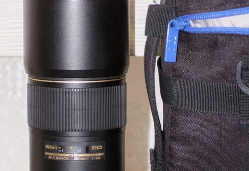 Nikon 300mm f4D IF-ED без автофокуса