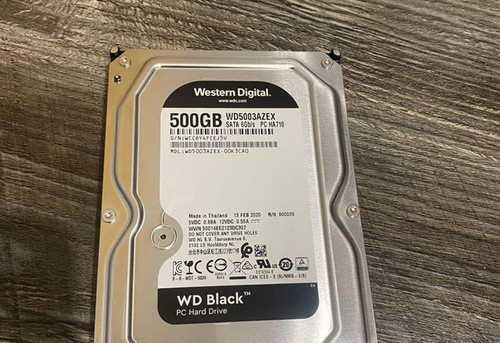 Жесткий диск 500gb wd black