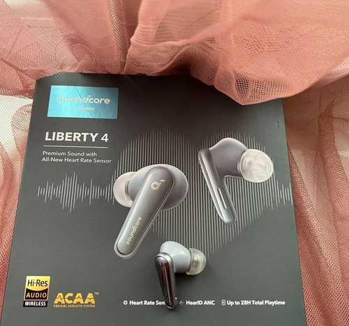 Soundcore Liberty 4 Pro наушники с шумоподавлением