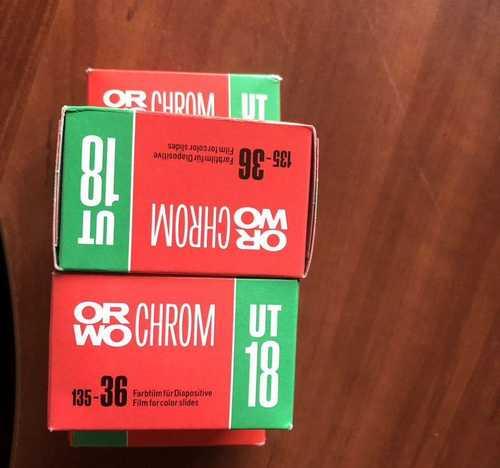 Фотоплёнка orwo Chrom UT 18