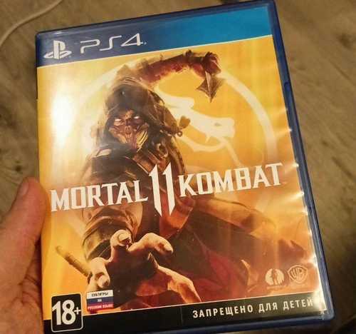 Mortal kombat 11 ps4 диск