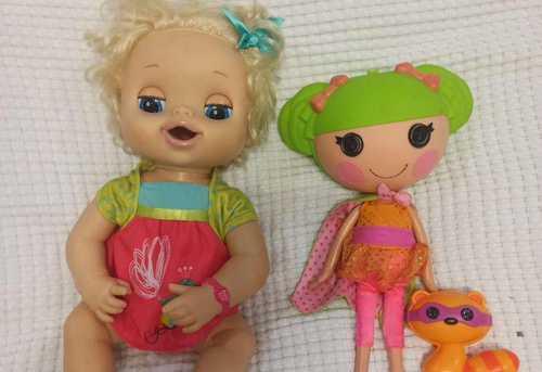 Пупс интерактивный Baby alive США и лалалупси