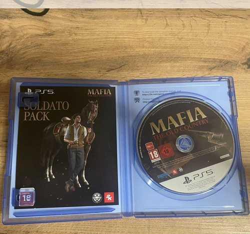 Mafia the old country ps5 диск