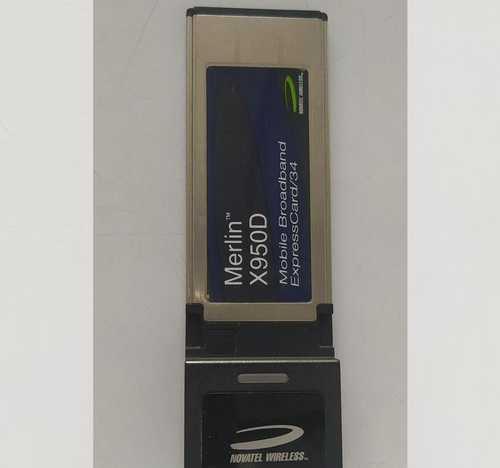Модем Novatel Merlin X950D 3G ExpressCard/34