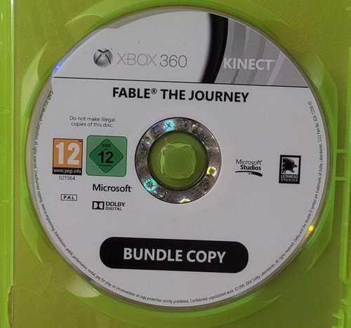 Fable the journey для kinect Xbox 360