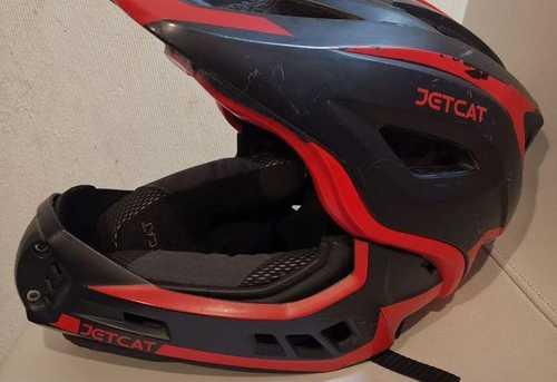 Шлем велосипедный фулфейс