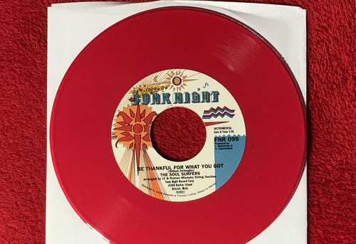 Sunsay & The Soul Surfers – Be Thankful - Red 7’’