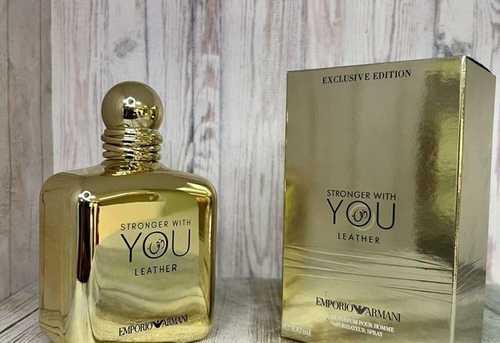 Armani - Stronger With You Leather 100 ml (Luxe)
