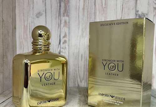 Armani - Stronger With You Leather 100 ml (Luxe)