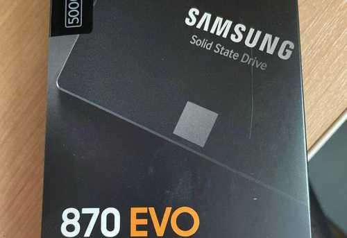 SSD Жесткий диск 500 гб Samsung 870 EVO