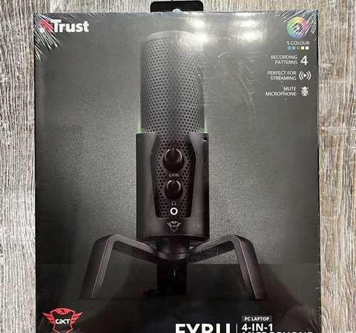 Студийный Микрофон Trust GXT 258 fyru (новый)