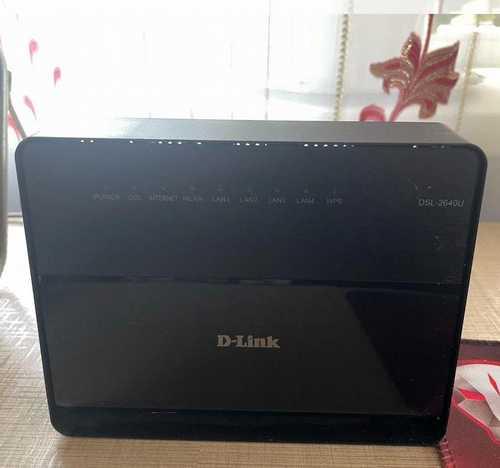 Wifi роутер d link DSL-2640U