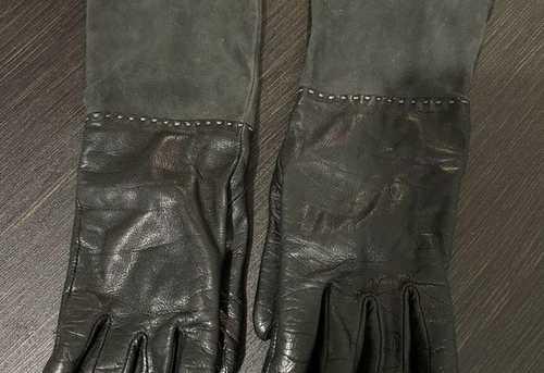 Перчатки женские кожаные Eleganzza 6.5
