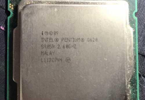 Процессор Intel Pentium G620 LGA1155, 2 x 2600 Mhz