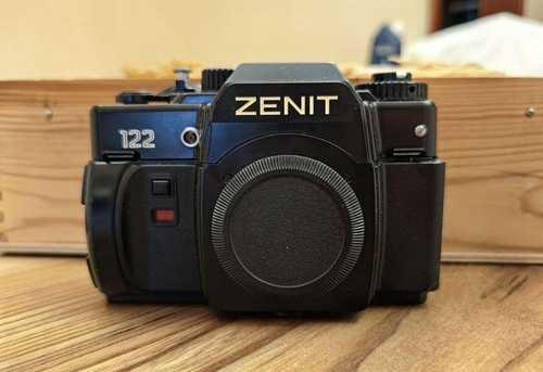 Плёночный фотоаппарат Зенит 122 и микрофотонасадка