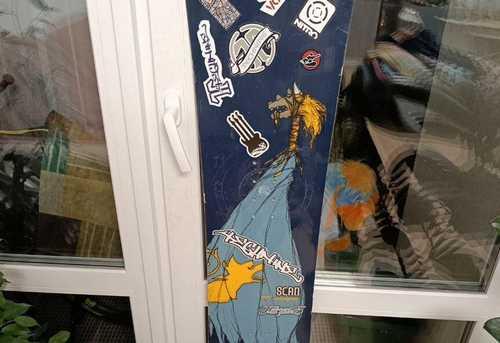 Сноуборд Rossignol 145cсм + крепления
