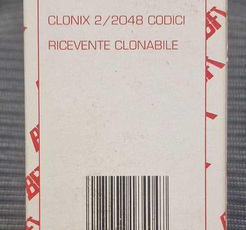 Встр. 2х-канал. радиоприёмник BFT clonix 2/2048