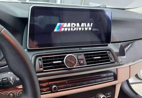 Магнитола Андроид BMW 5, головное устройство