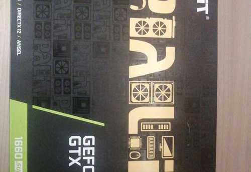 Видеокарта Palit GeForce GTX 1660 super Gaming Pro