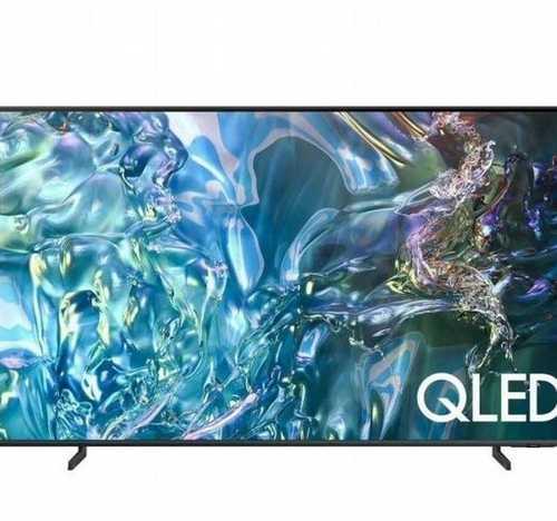 Samsung 75" QE75Q60dauxru Series 6 серый 4K Ultra HD 60Hz DVB-T2 DVB-C DVB-S2 USB WiFi SMART TV (RUS