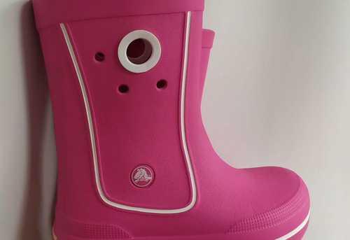 Детские резиновые сапоги crocs